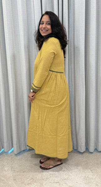 Nira Dress - Yellow | The Kaatn Trail